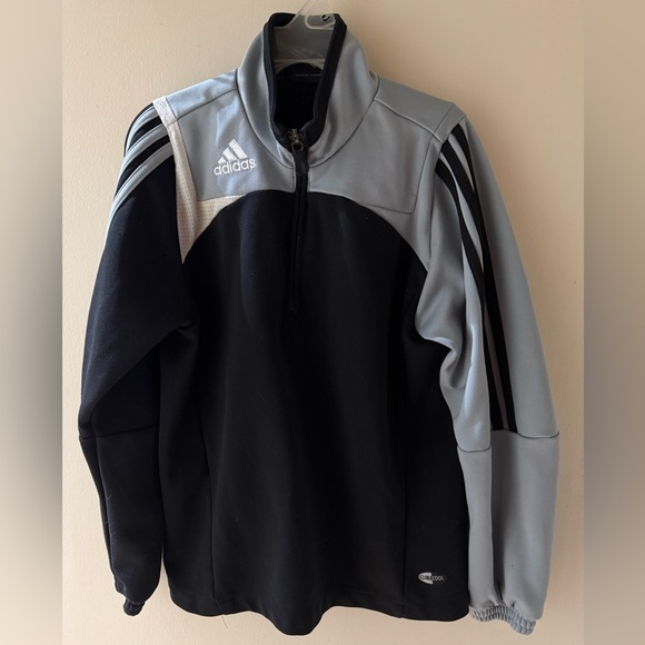 adidas | Jackets & Coats | Adidas Kids Twotone Track Jacket Black And ...